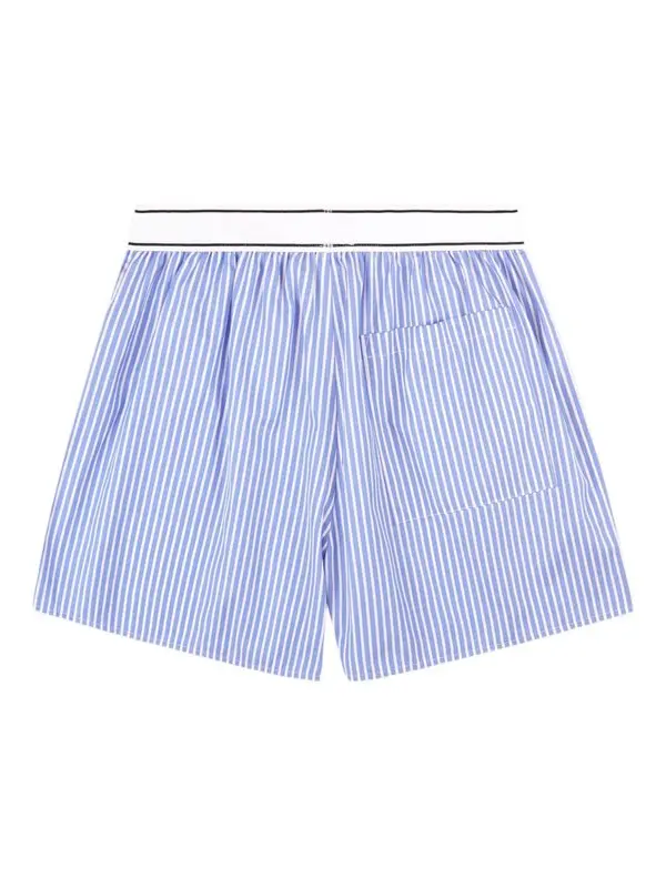 SPORTY  RICH Sporty & Rich Striped Boxer Shorts