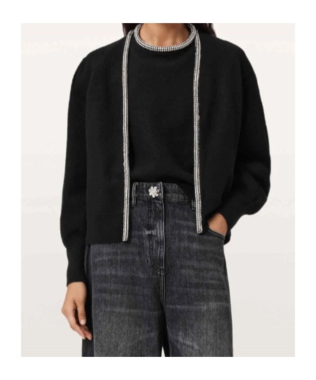 ALLSAINTS Odell Embellished Cardigan