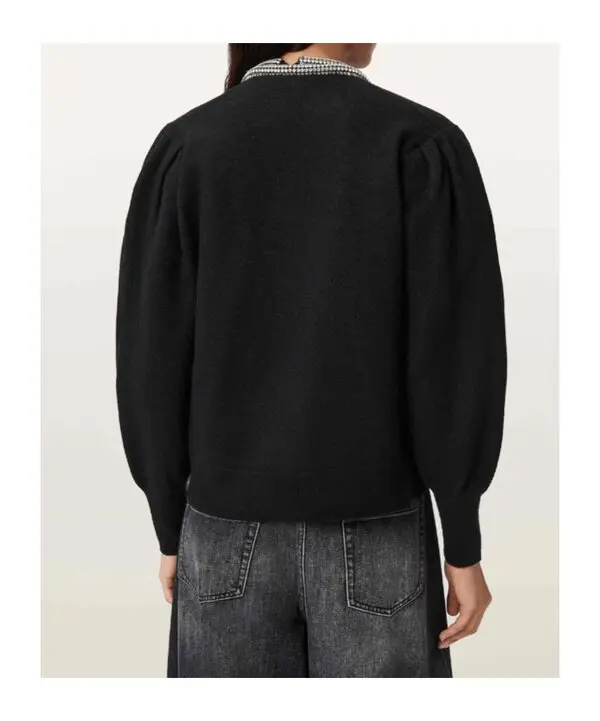 ALLSAINTS Odell Embellished Cardigan