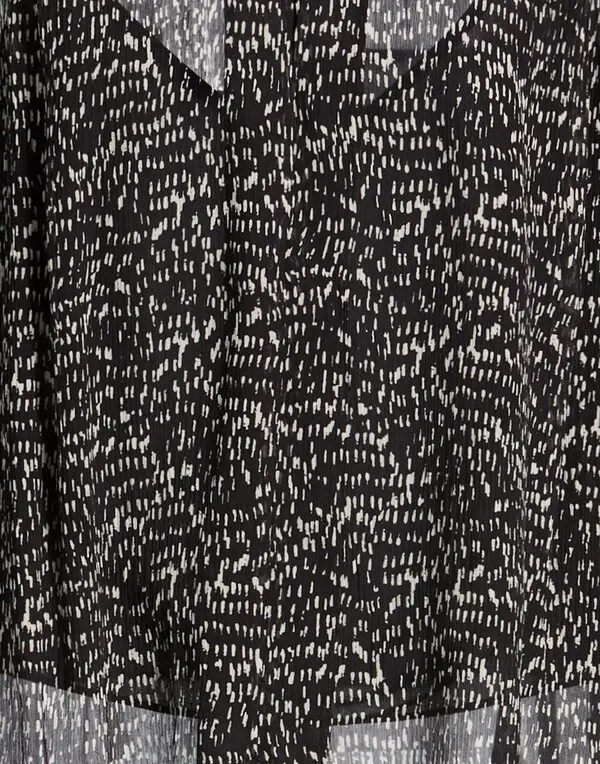 Rag & Bone Two-tone Printed Georgette Blouse