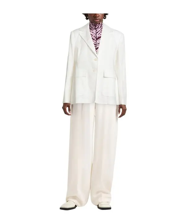 Max Mara Minimalist Single-breasted Blazer