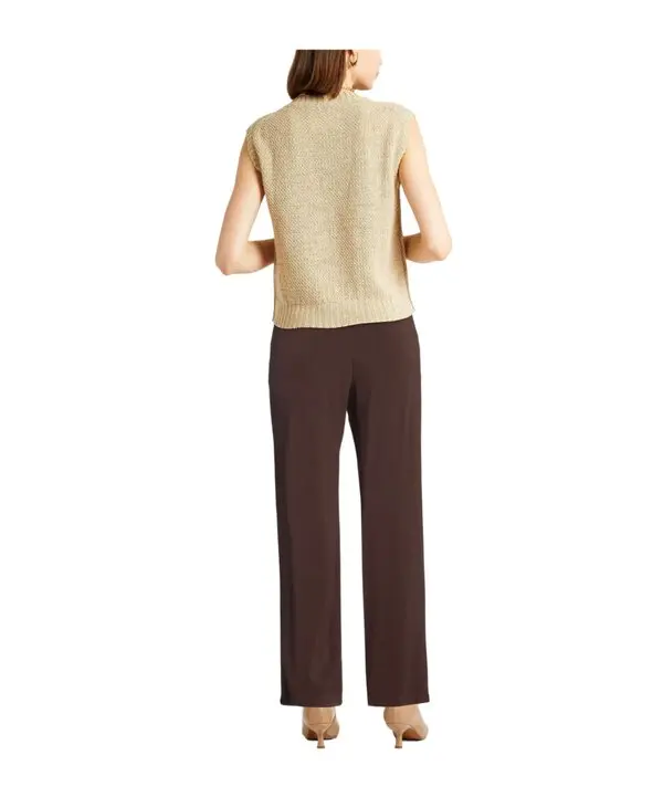 Max Mara Comfortable Solid-color Stretch Flared Pants