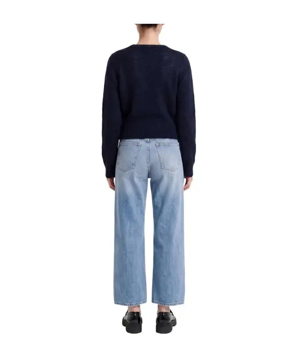 GANNI Solid Color Thick Knitted