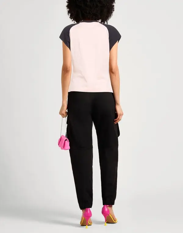 GANNI Color Block Printed T-shirt