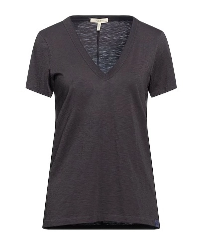 Rag & Bone Solid V-neck Short Sleeve T-shirt