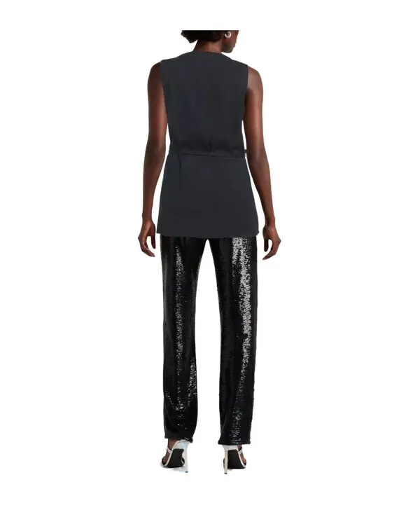 Rag & Bone Sleeveless Waist-tie Top