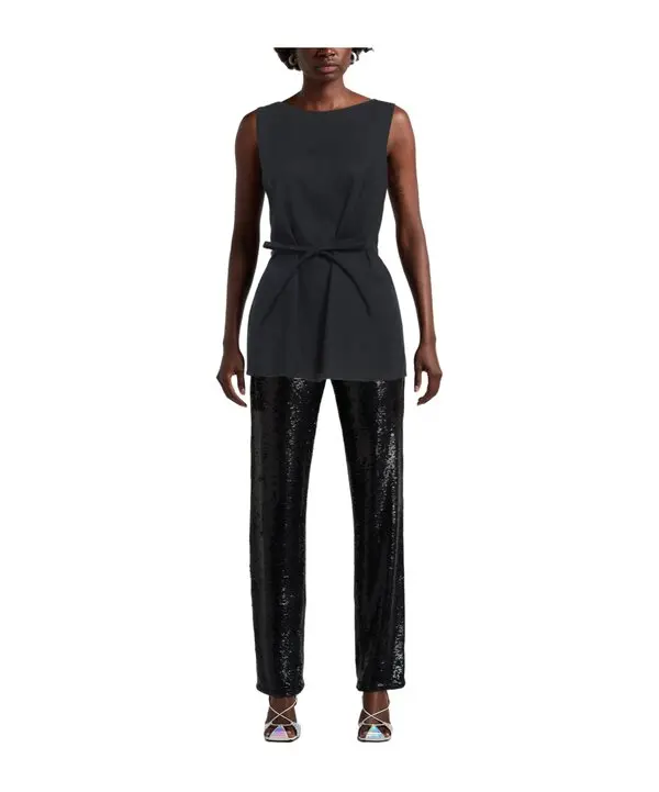 Rag & Bone Sleeveless Waist-tie Top