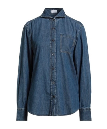 Brunello Cucinelli Medium Denim Shirt