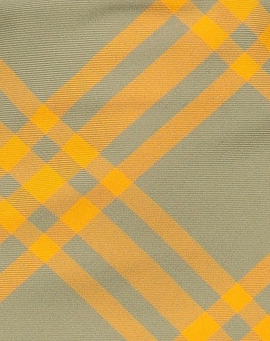 Burberry Mini Skirt With Plaid Pattern And Fringes