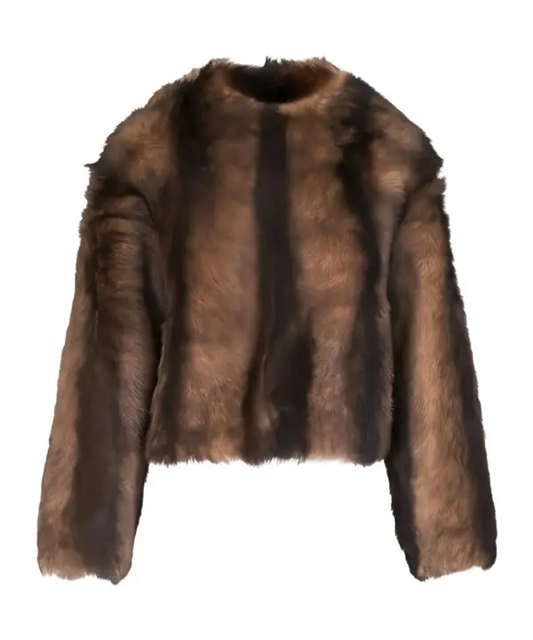 NILI LOTAN Long-sleeve Jacket - Brown