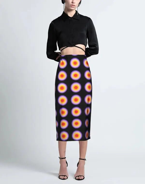 Sportmax Printed Stretch Pencil Skirt