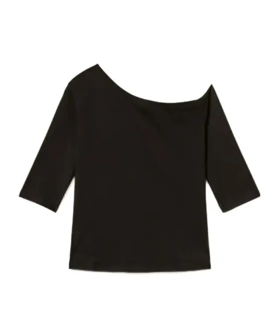 TWINSET Asymmetric Collar T-shirt