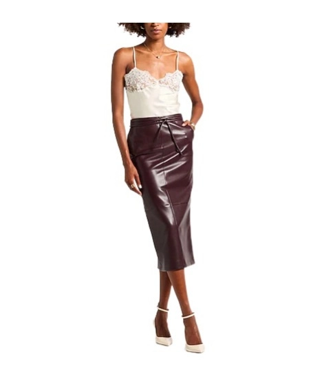 Chloé Sleeveless Camisole Tank Top With Lace Trims