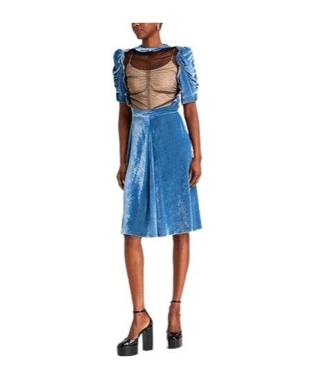 MAISON MARGIELA Velvet And Tulle Dress
