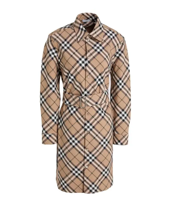 Burberry Classic Print Shirt Dress - No