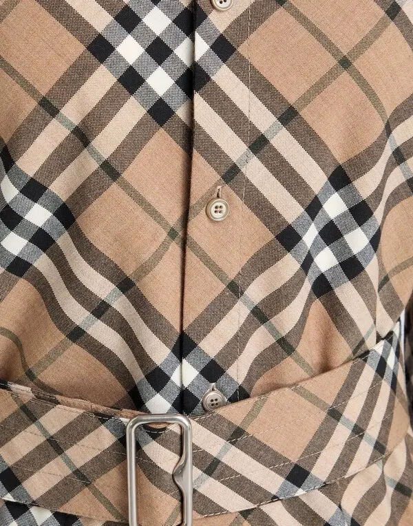Burberry Classic Print Shirt Dress - No