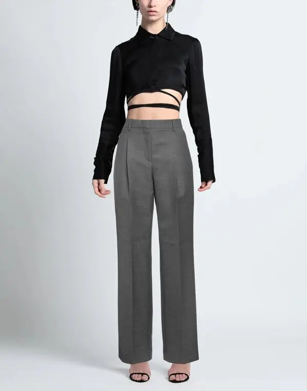 Burberry Simple Solid-color Wool Trousers