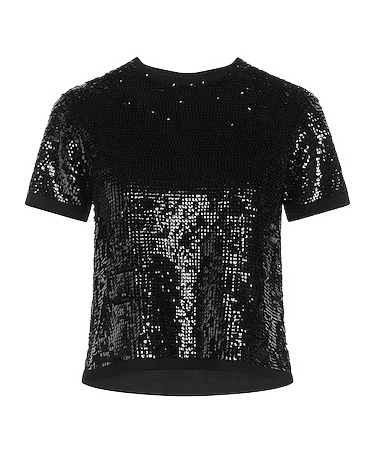 Max Mara Minimalist Solid Wool Short-sleeve Top