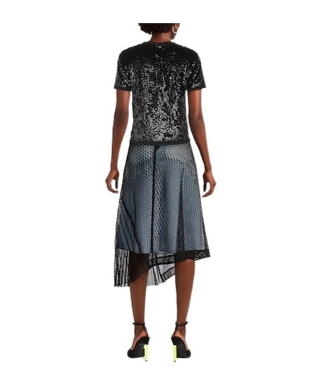 Max Mara Minimalist Solid Wool Short-sleeve Top