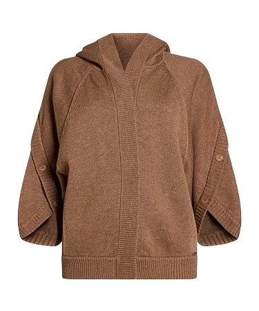 Max Mara Three-quarter Sleeve Knit Sweater - Brown