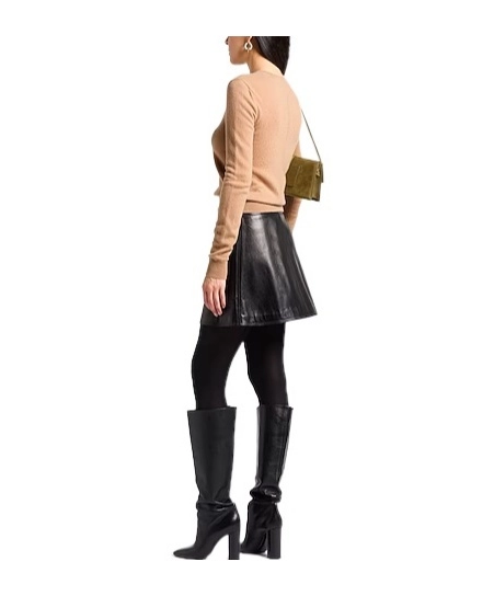 Saint Laurent Solid Cashmere Knit Sweater