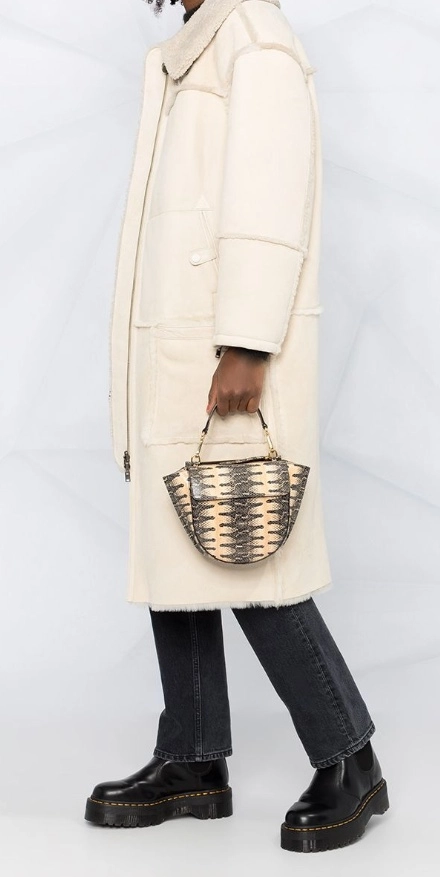 Closed Shearling Coat