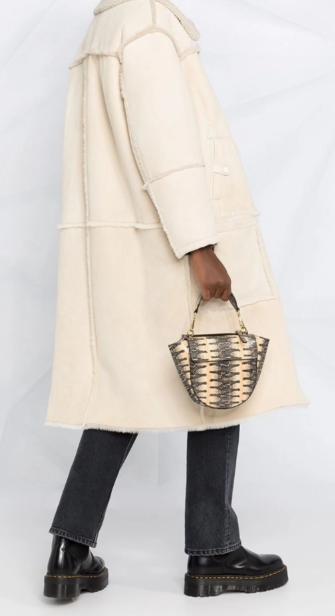 Closed Shearling Coat