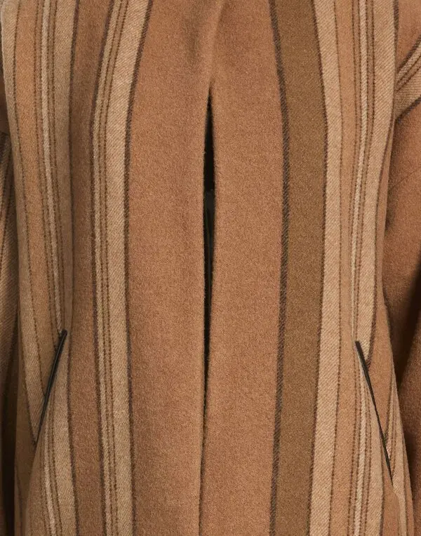 Rag & Bone Long Striped Single- Coat