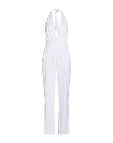 Max Mara Minimalist Sleeveless Jumpsuit - White