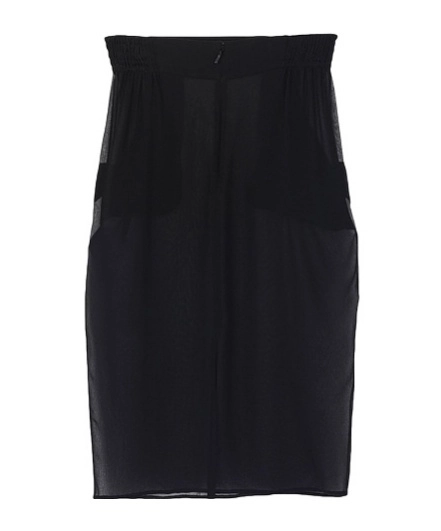 Saint Laurent Midi Pencil Skirt