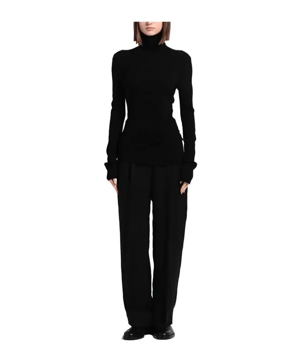 Burberry Solid Color Cashmere Jumpers