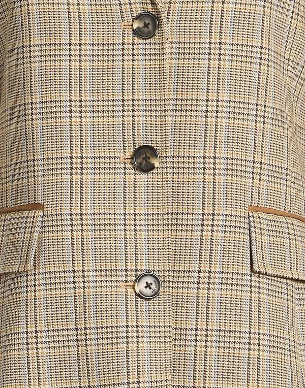 Rag & Bone Checked Blazer With Notch Lapel