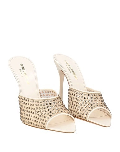 Saint Laurent High-heeled Embellished Sandals