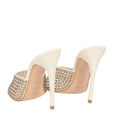 Saint Laurent High-heeled Embellished Sandals