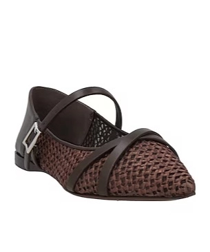 Max Mara Minimal Flat Shoes