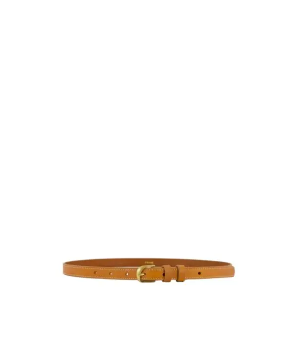 FRAME Twist-buckle Leather Belt