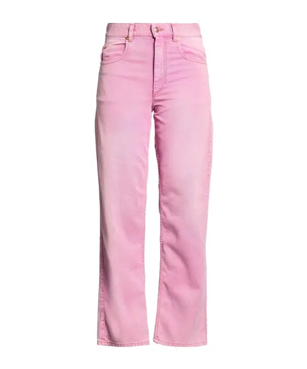 Isabel Marant Étoile Solid-color Versatile Straight-leg Pants