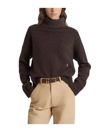 SPORTY  RICH Sporty & Rich Wide-leg Trousers With Back Logo Patch