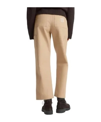 SPORTY  RICH Sporty & Rich Wide-leg Trousers With Back Logo Patch