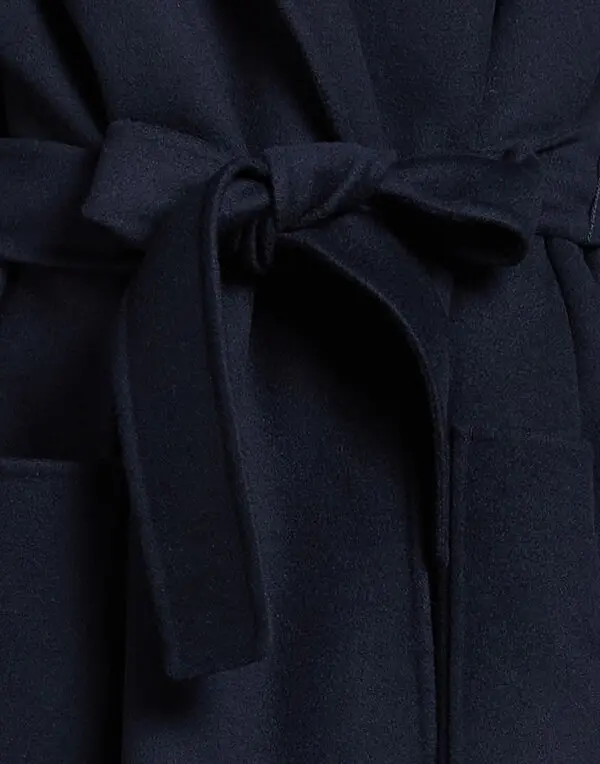 Max Mara Minimalist Wool Belted Coat