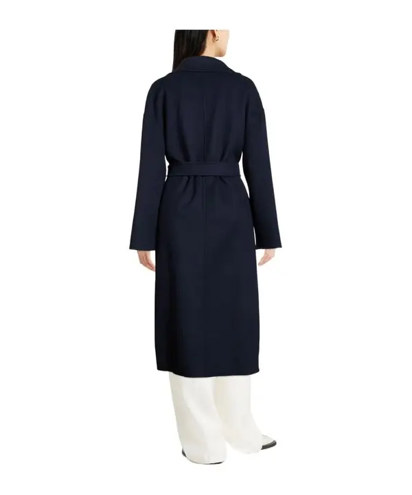 Max Mara Minimalist Wool Belted Coat