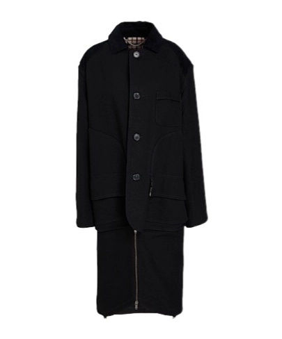 MAISON MARGIELA Simple Single-breasted Overcoat