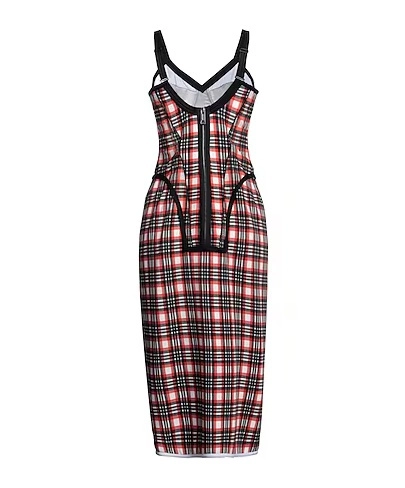 Burberry Minimal Plaid Dress
