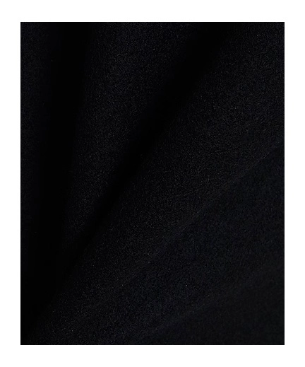Saint Laurent Solid Long-sleeve Collared Dress