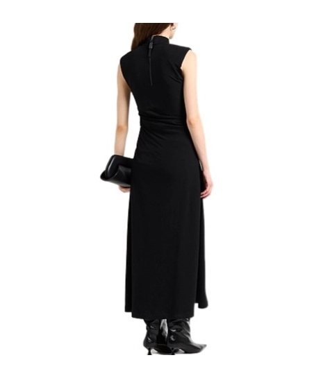 Brunello Cucinelli Sleeveless Turtleneck Maxi Dress