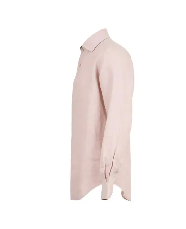 Eleventy Striped-print Long-sleeve Shirt