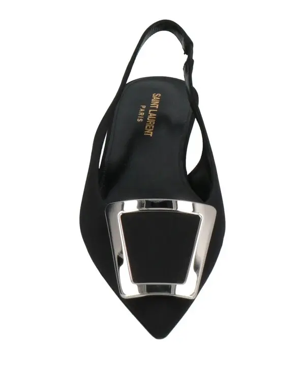 Saint Laurent Solid Color Flat Shoes