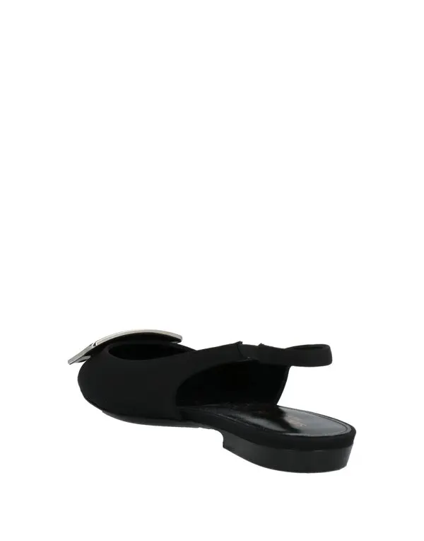 Saint Laurent Solid Color Flat Shoes