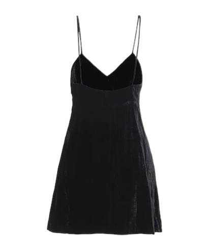 Saint Laurent Velvet Slip Mini Dress