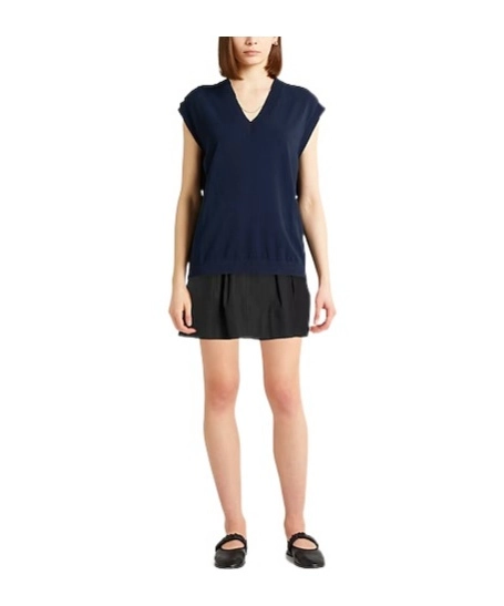 Max Mara Minimal Solid Flared Skirt